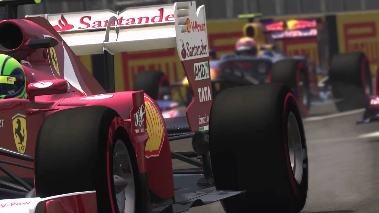 F1 2011 Video Game, UK Launch Lineup Trailer HD - Video Clip - Game ...