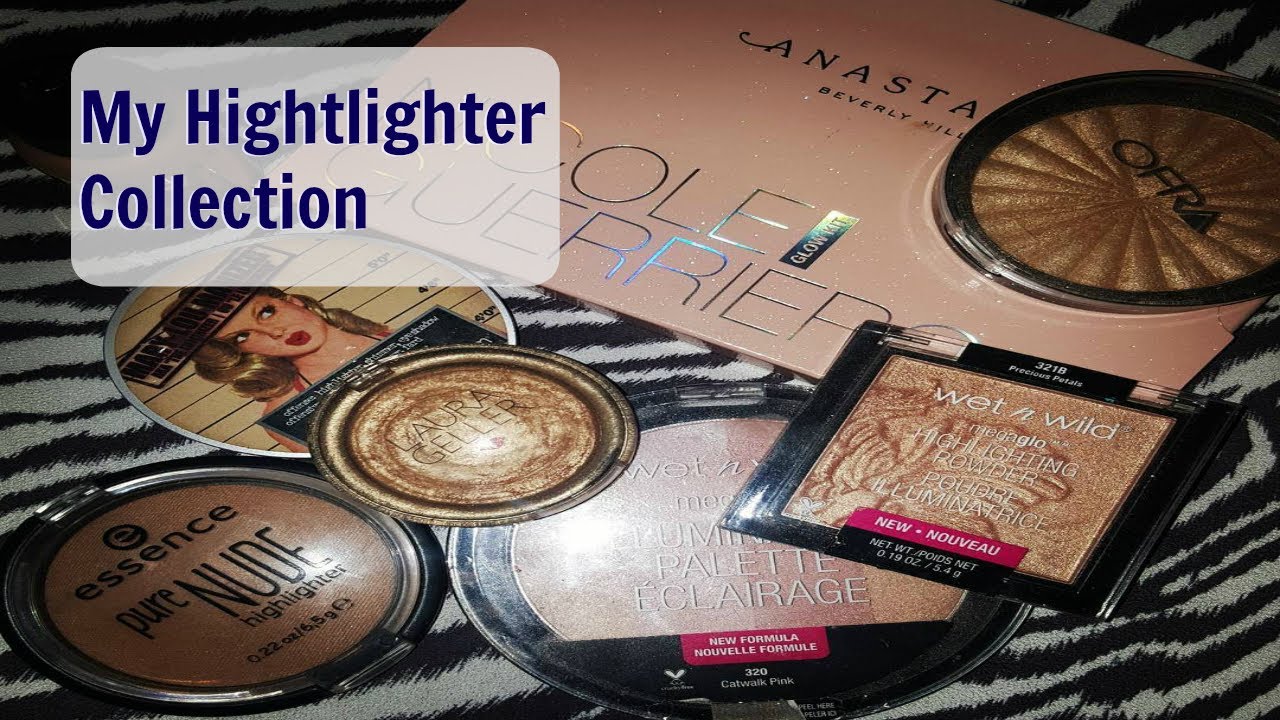 My Highlighter Collection - YouTube