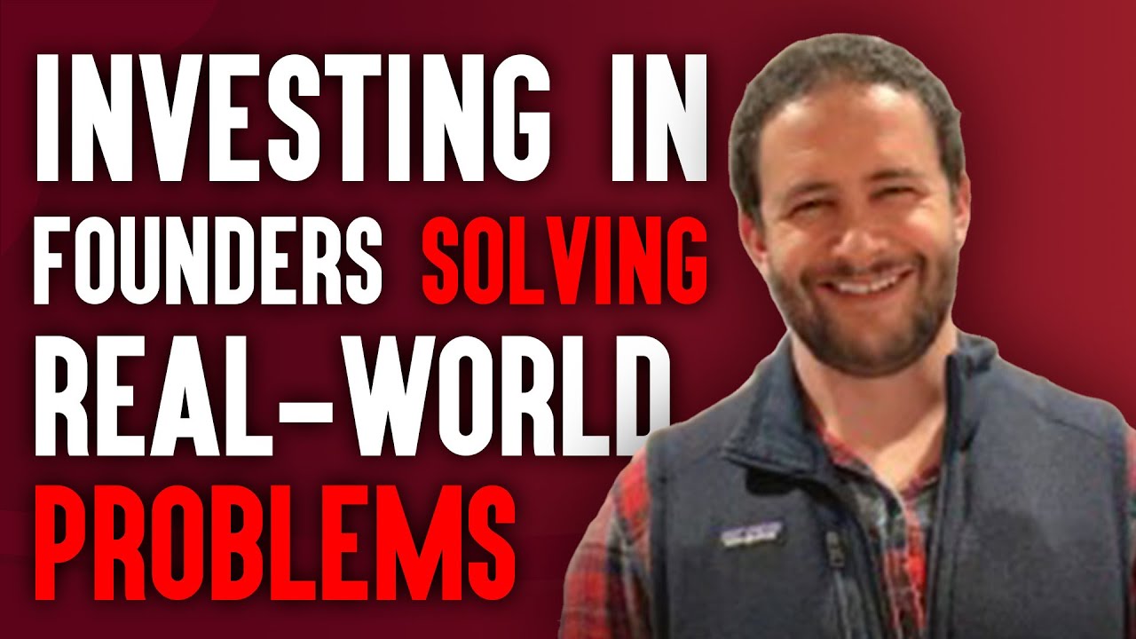 Investing in founders using software to solve real world problems with ...