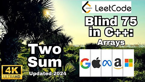 Blind 75 C++ Leetcode Problems with Step-by-Step Walkthrough Explanations - YouTube
