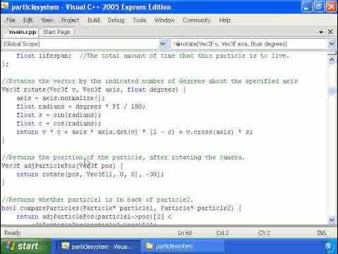 OpenGL Tutorial #13 - Particle Systems - YouTube