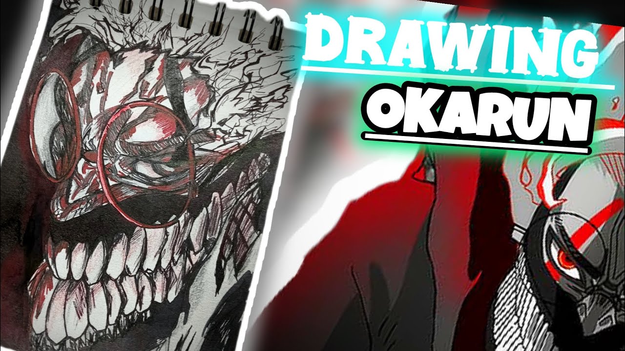 Drawing OKARUN(Ken Takamura) From Dandadan //Drawlikeanoob// - YouTube