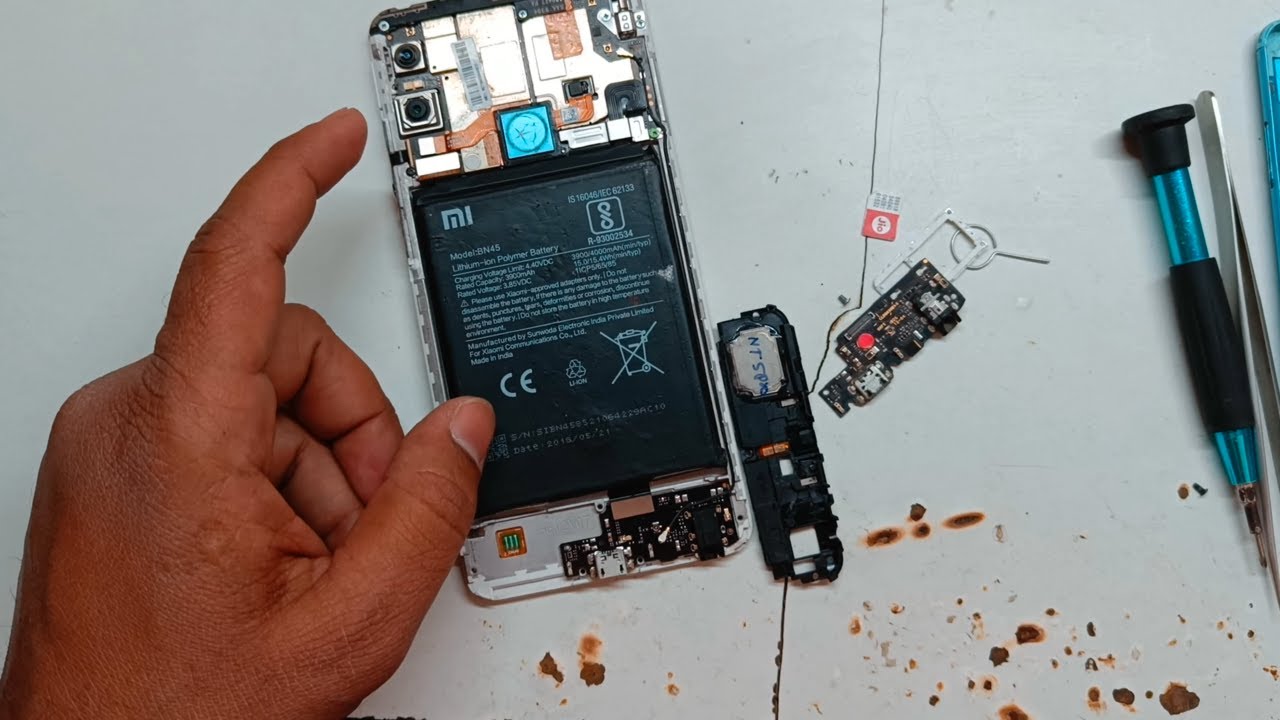 how to how to repair redmi note 5 pro speaker - YouTube