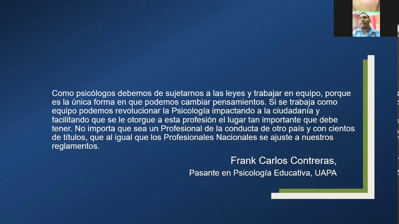 Colegio Dominicano de Psicólogos (CODOPSI) - YouTube