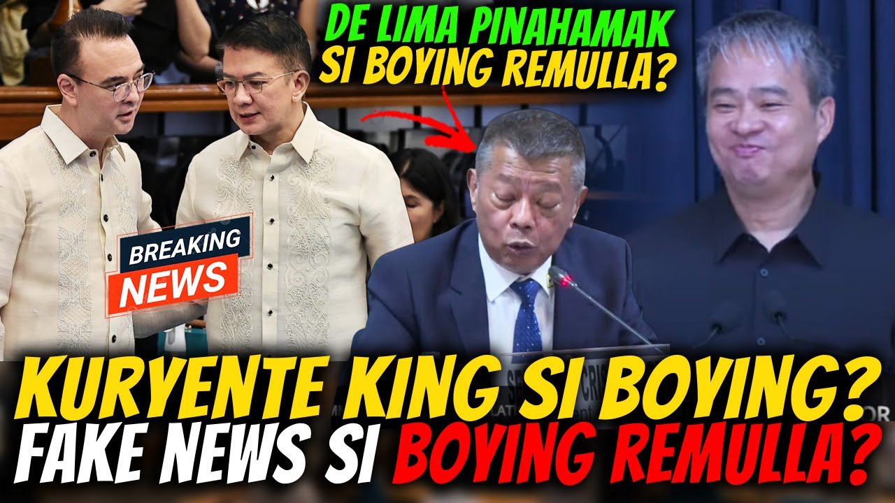 KURYETE KING! REMULLA NAG MUKANG TANG A SA BANAT SEN JOEL VILLANUEVA ...