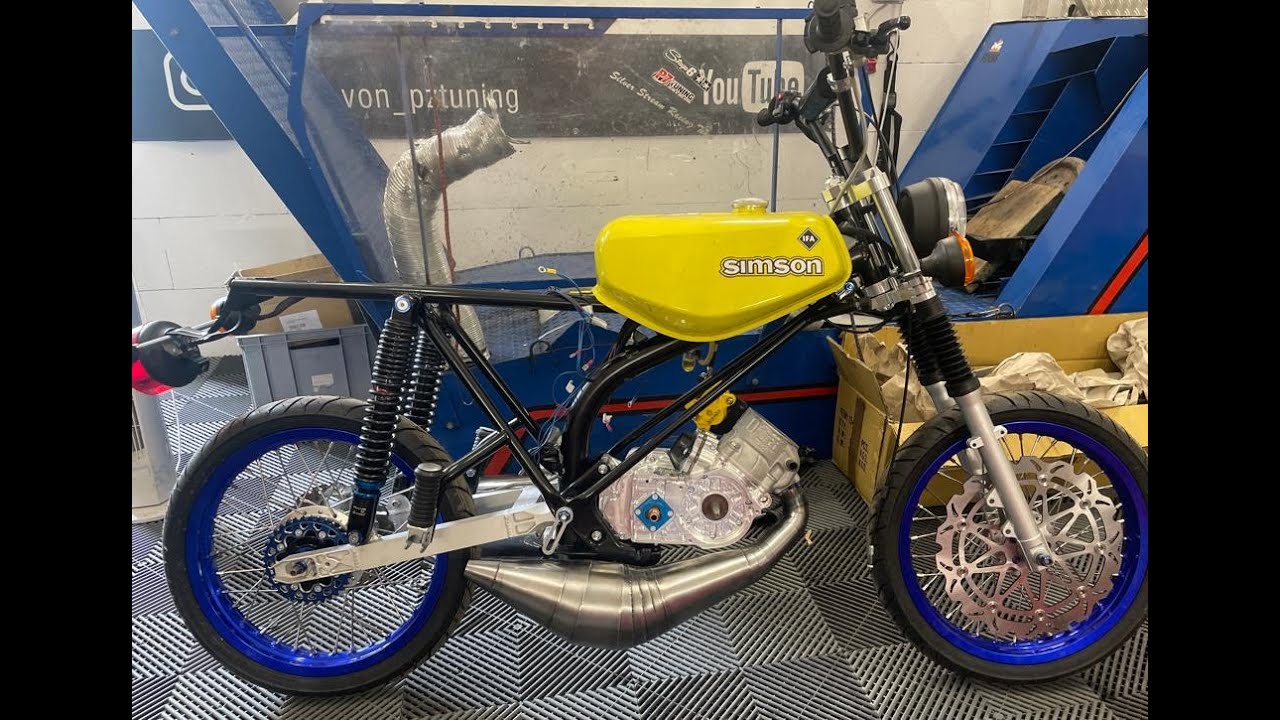 Die dümmste Idee Ostdeutschlands : 50Ps Simson? Teil 2 PZ-Tuning - YouTube