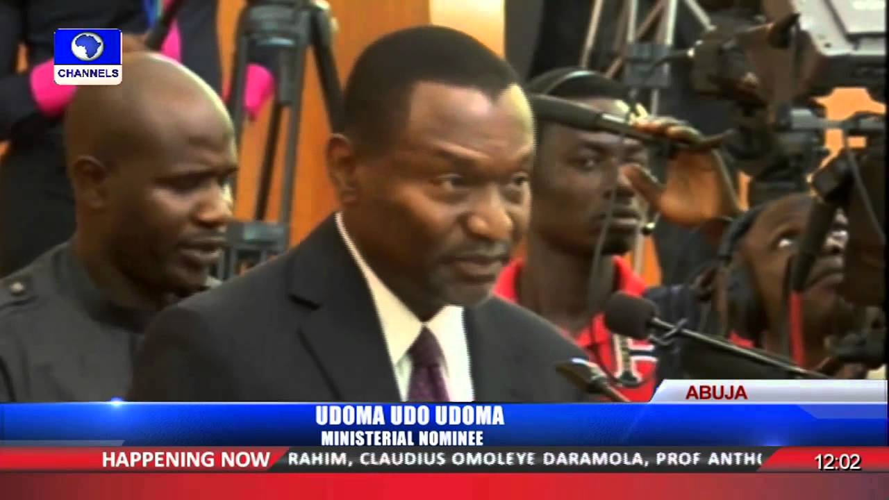 Ministerial Screening Of Udoma Udo Udoma By Senate - YouTube
