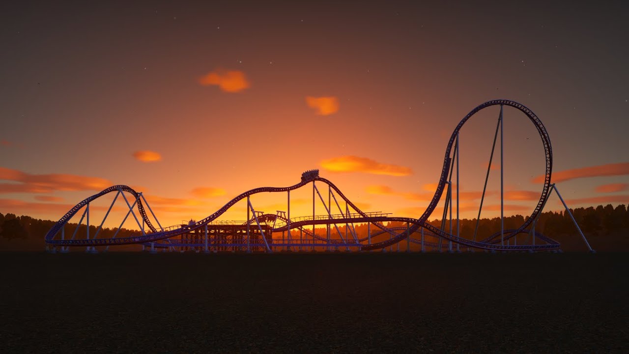 Patriot - Premier Rides Launch Coaster - Planet Coaster (4K POV) - YouTube