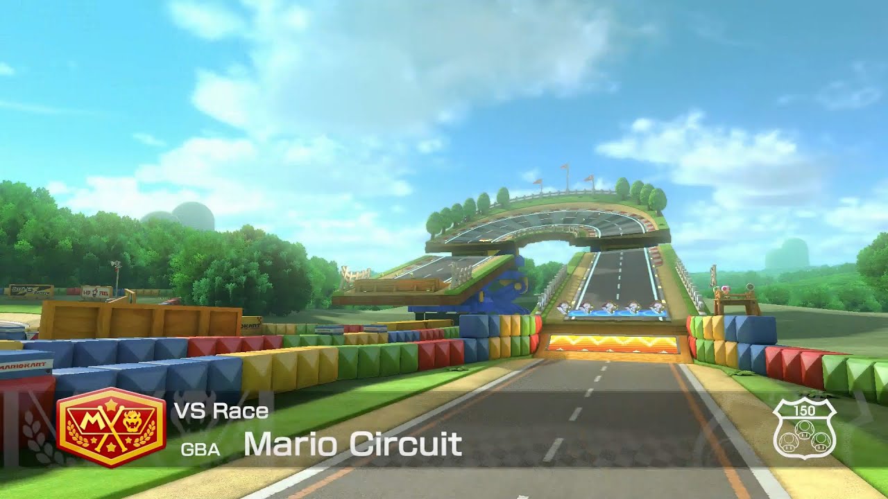 Mario Kart 8 Deluxe - GBA Mario Circuit [1080 HD] - YouTube