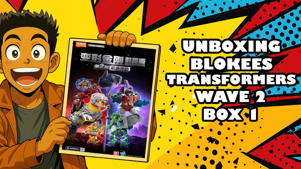 Unboxing Blokees Transformers Wave 2 Box1 - YouTube