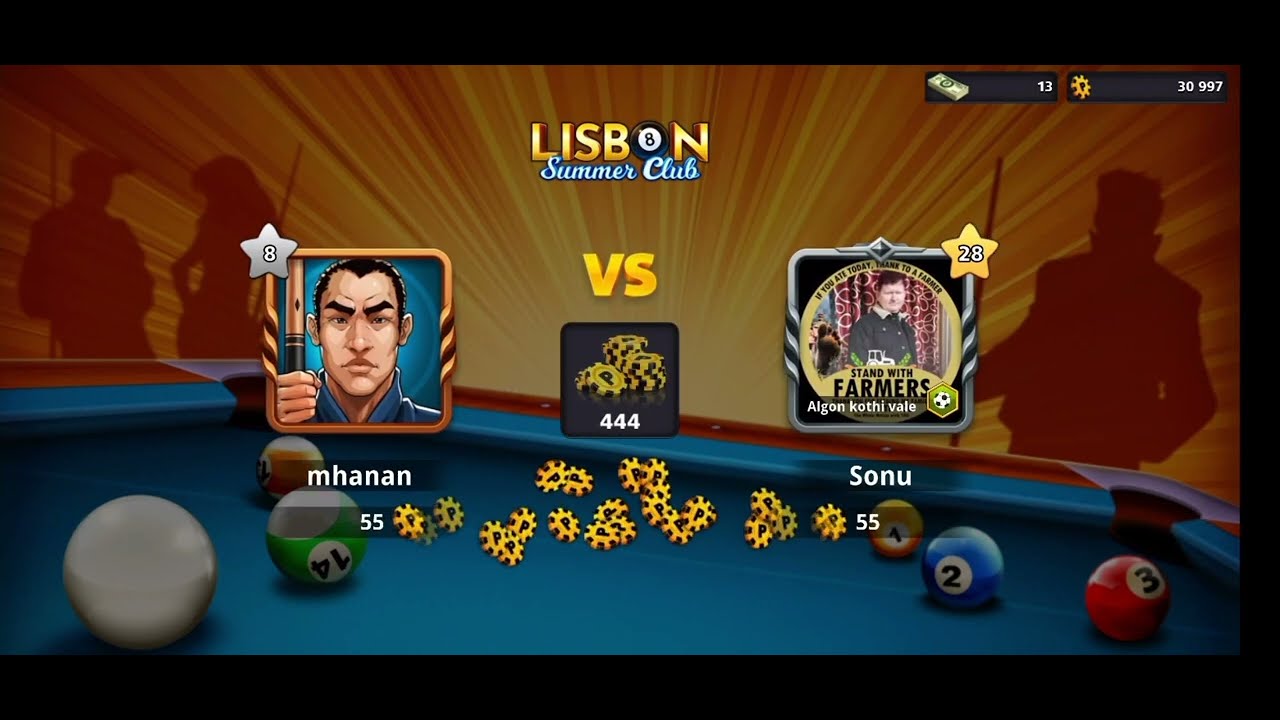 8 ball poll ll 8 ball poll game play ll snocker - YouTube