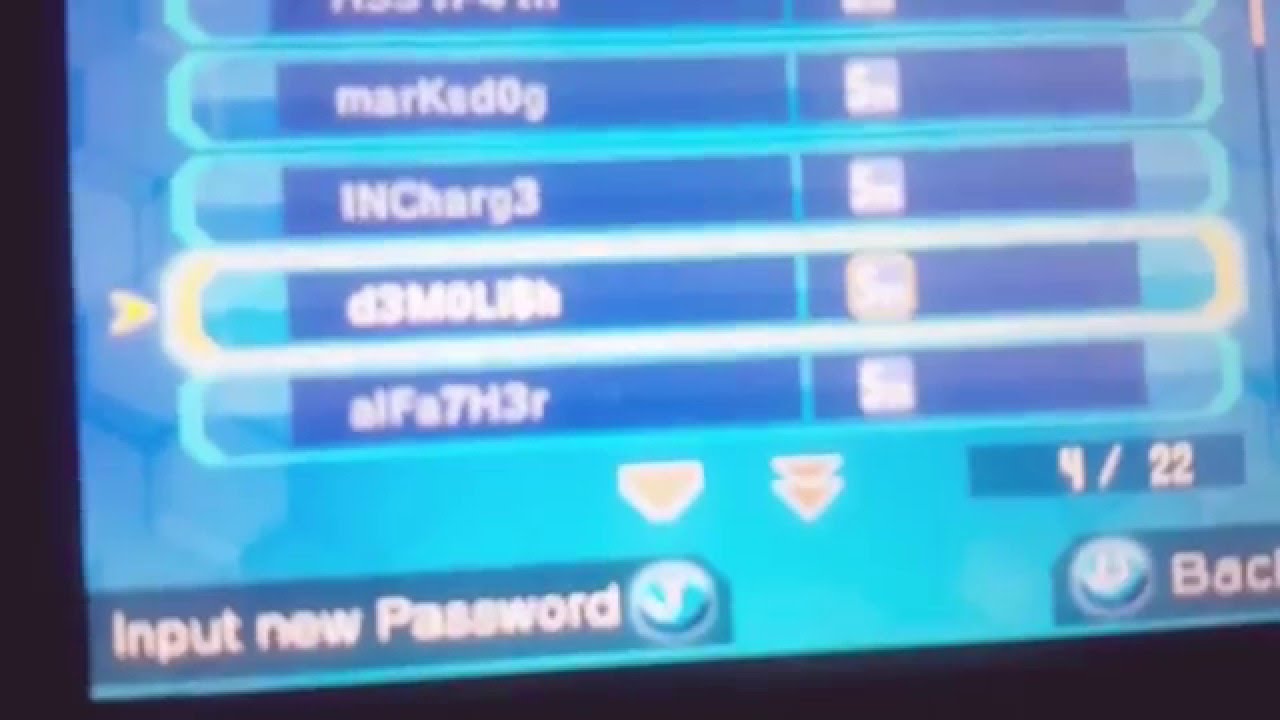 Passwords for lbx for 3ds - YouTube