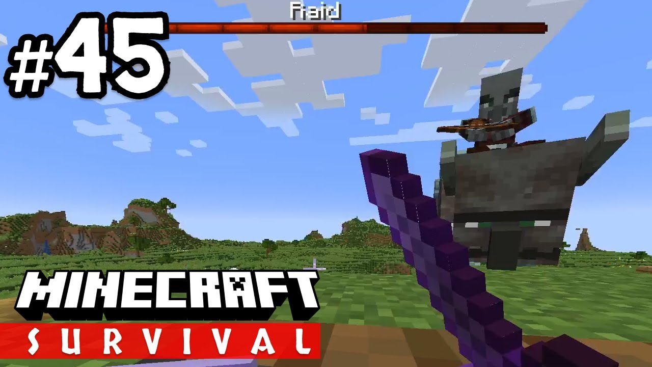 My Master Plan to Defeat Raid & Get Trade Discount | Minecraft Survival ...