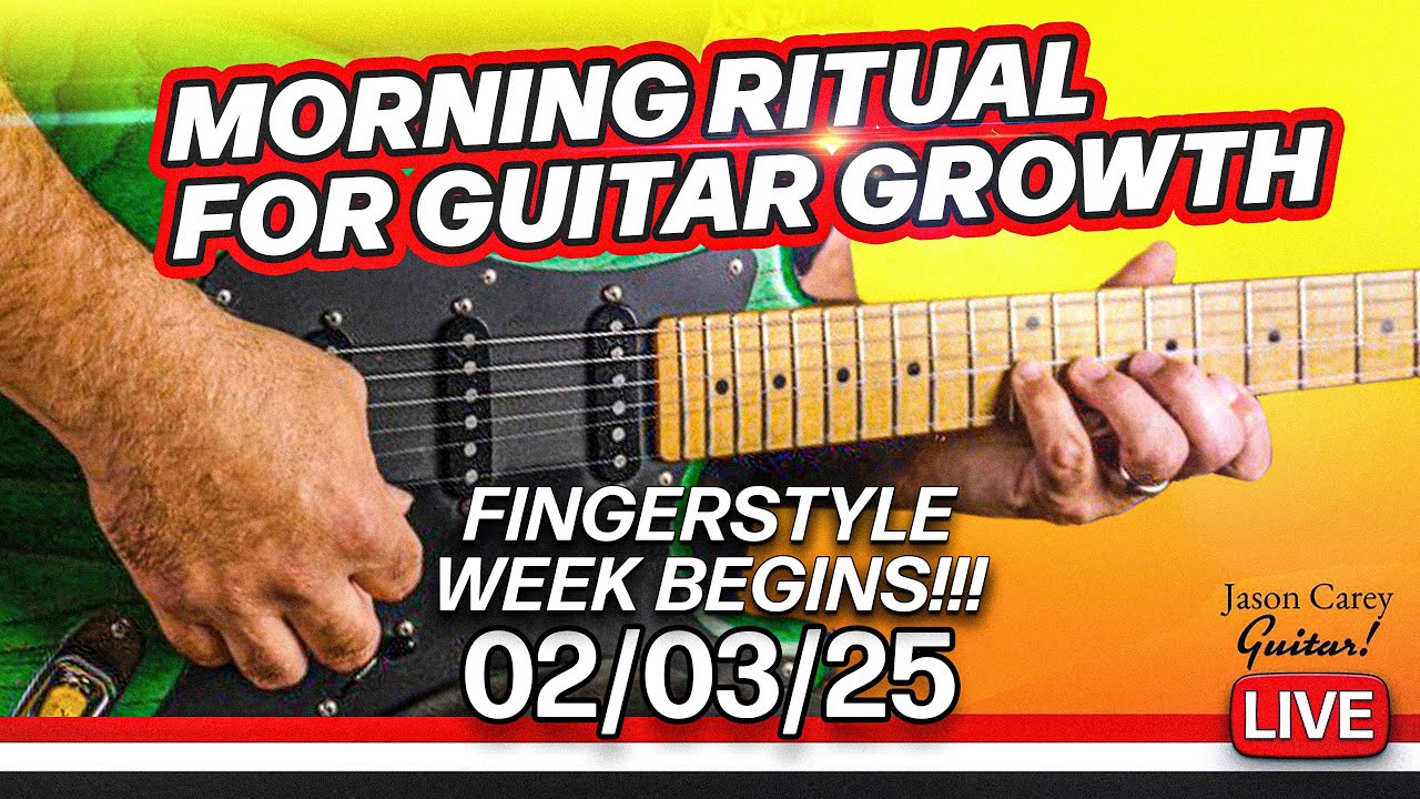 Fingerstyle Guitar Techniques for Beginners | Morning Ritual for Guitar ...