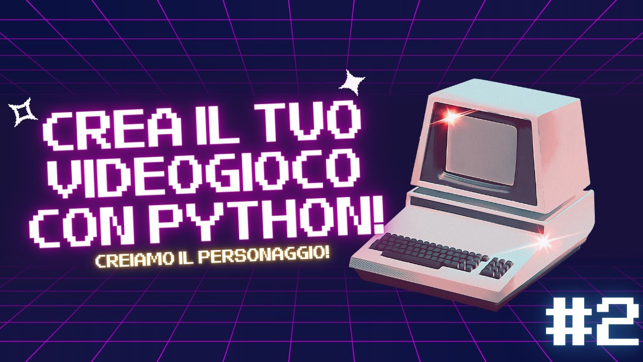 Come muovere il personaggio nel tuo roguelike con Python 🐍 | Pygame Zero Lezione 2 - YouTube