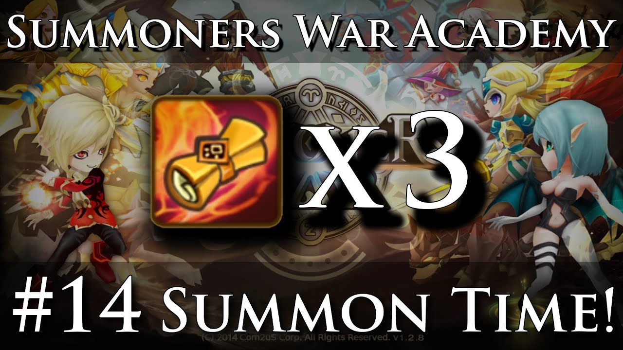 Summoners War Academy: It’s Summon Time! #14 (Mystical Scrolls x3 ...