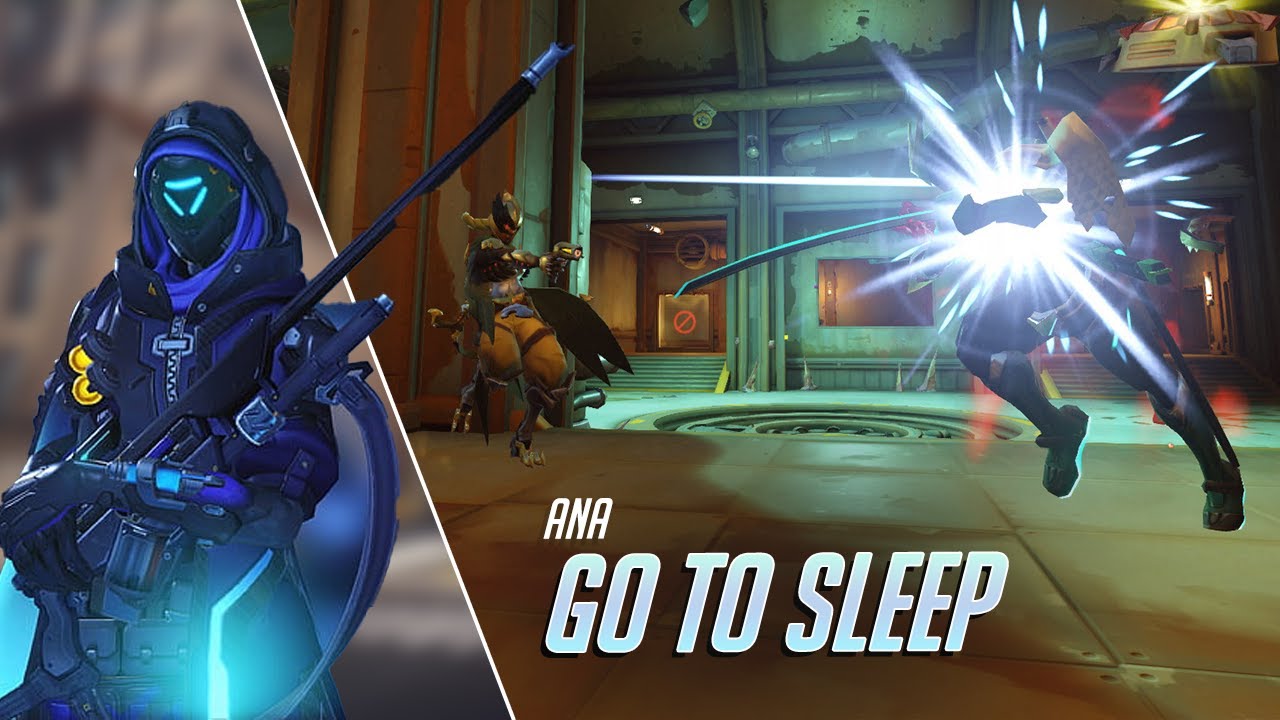 Go to sleep | Junkertown - Ana | Overwatch 2 - Quick Play - YouTube