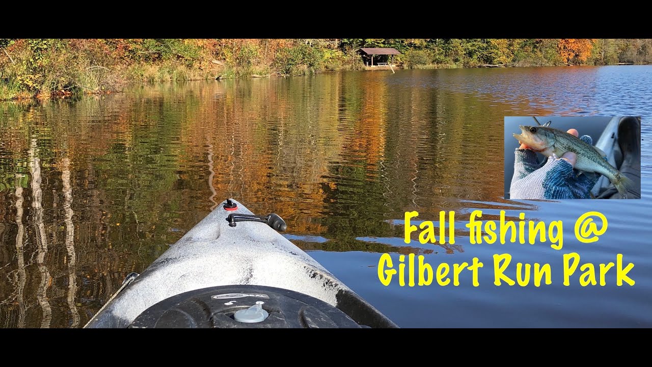 FSMD: Fall fishing at Gilbert Run Park - YouTube