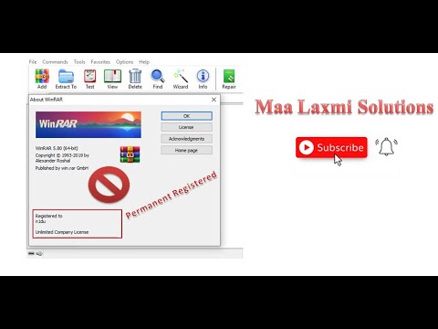 #WinRar (x64+x86) Full Setup With Serial Key Free Download - YouTube