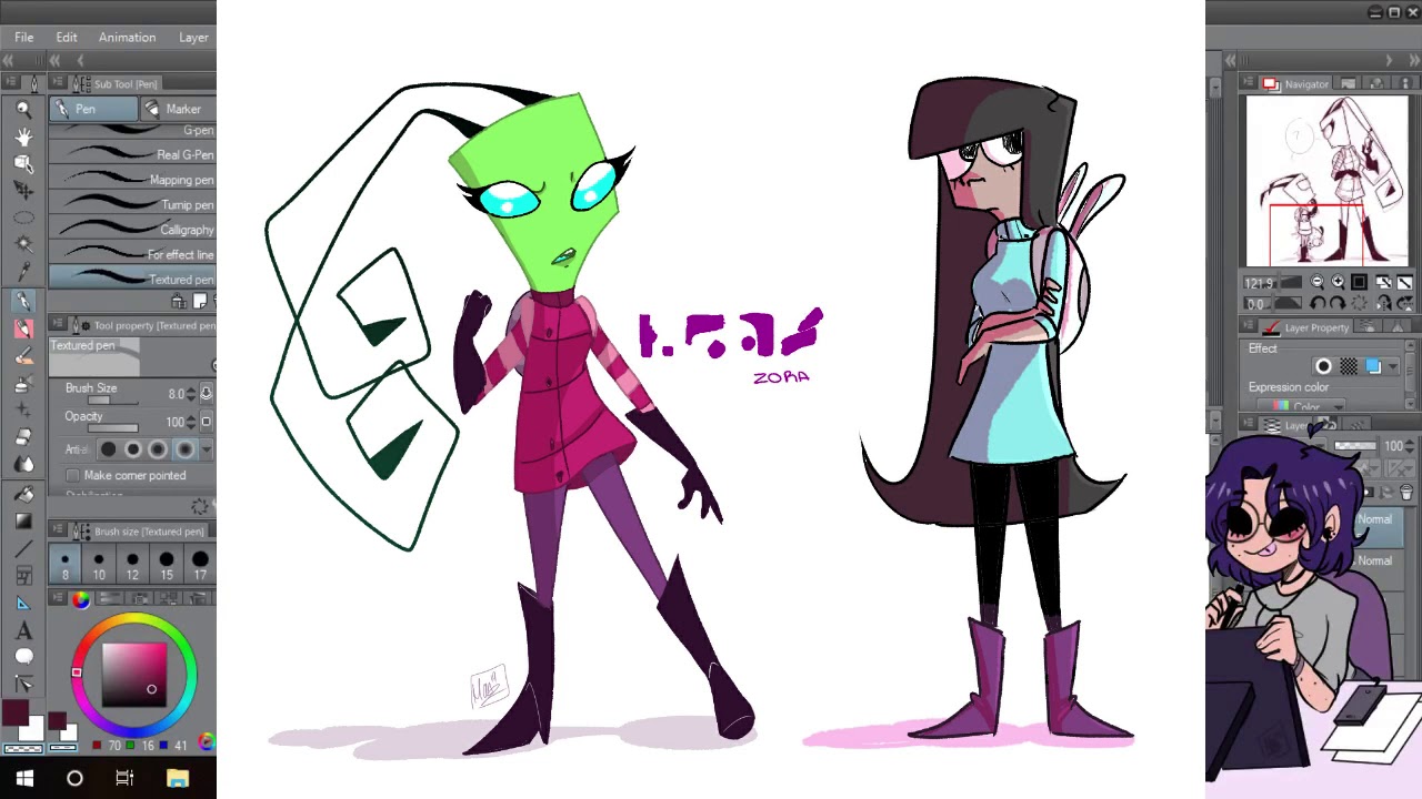 Invader Zim Oc