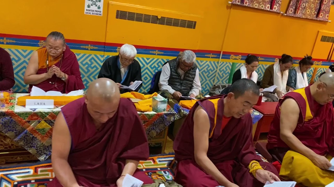 The Recitation Of Kangyur 2021 - YouTube