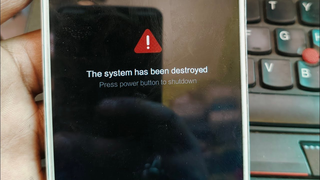 system has been destroyed// redmi 5 plus system has been destroyed ...