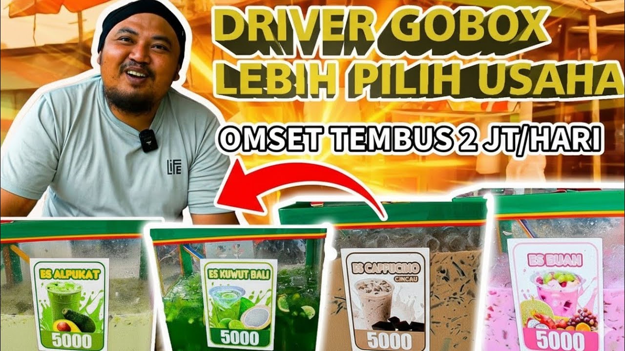 ES KOBOK VIRAL !! DULU DRIVER ONLINE SEKARANG PILIH USAHA INI ...