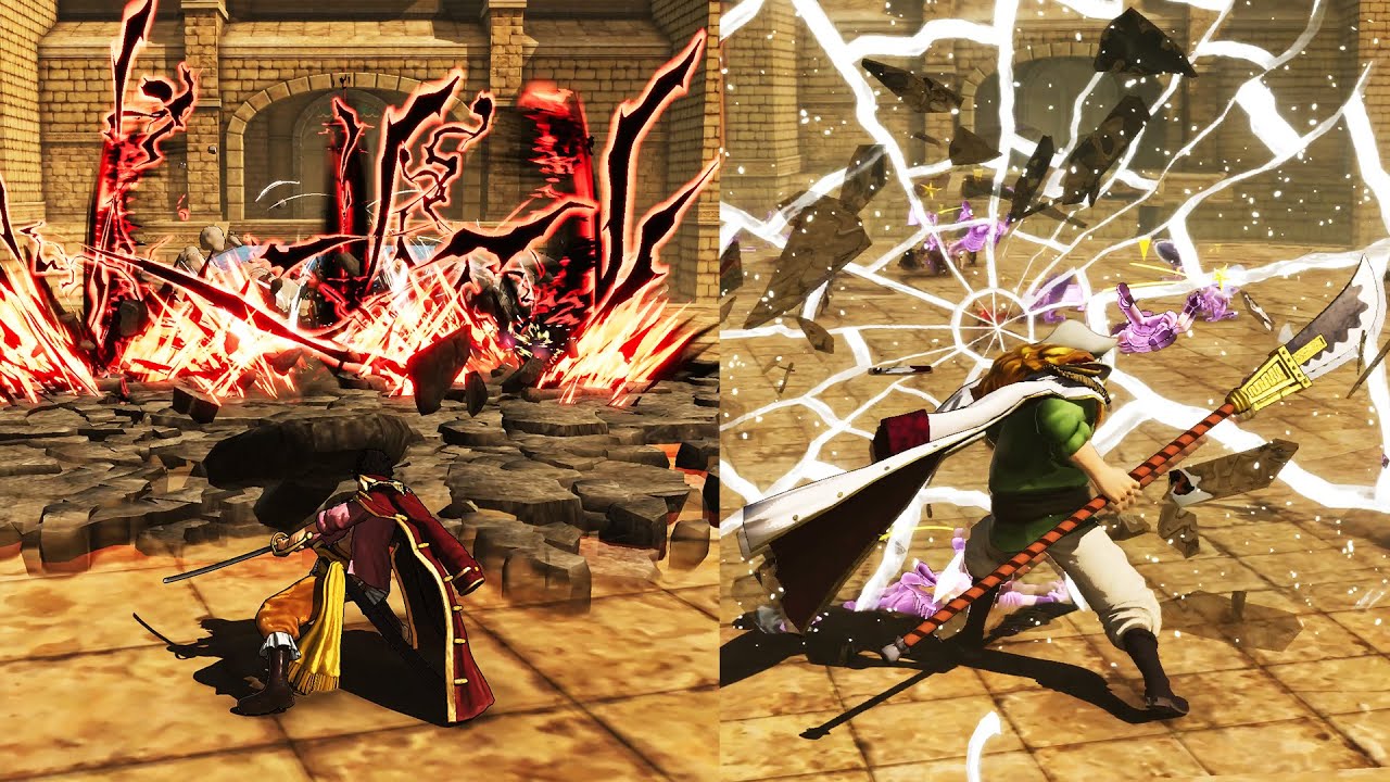 One Piece Pirate Warriors 4 - PRIME WHITEBEARD & GOL D. ROGER (Rivals ...