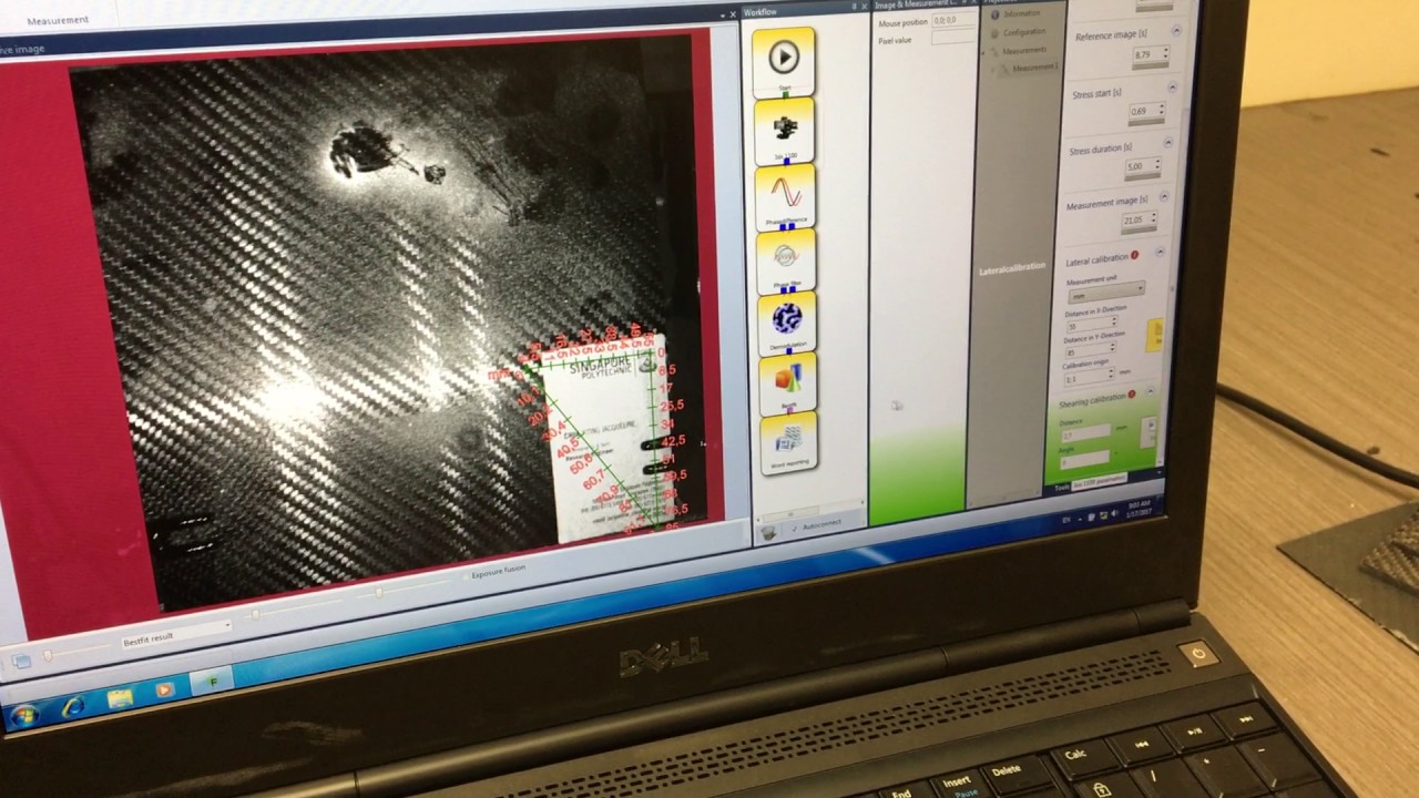 Laser Shearography Operation - YouTube