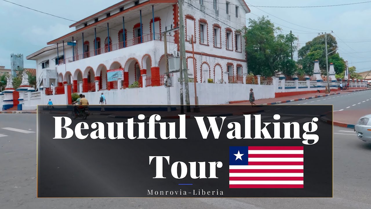 Liberia - WALKING From CROWN Hill To DUCOR | Monrovia Liberia Walking Tour Video - YouTube