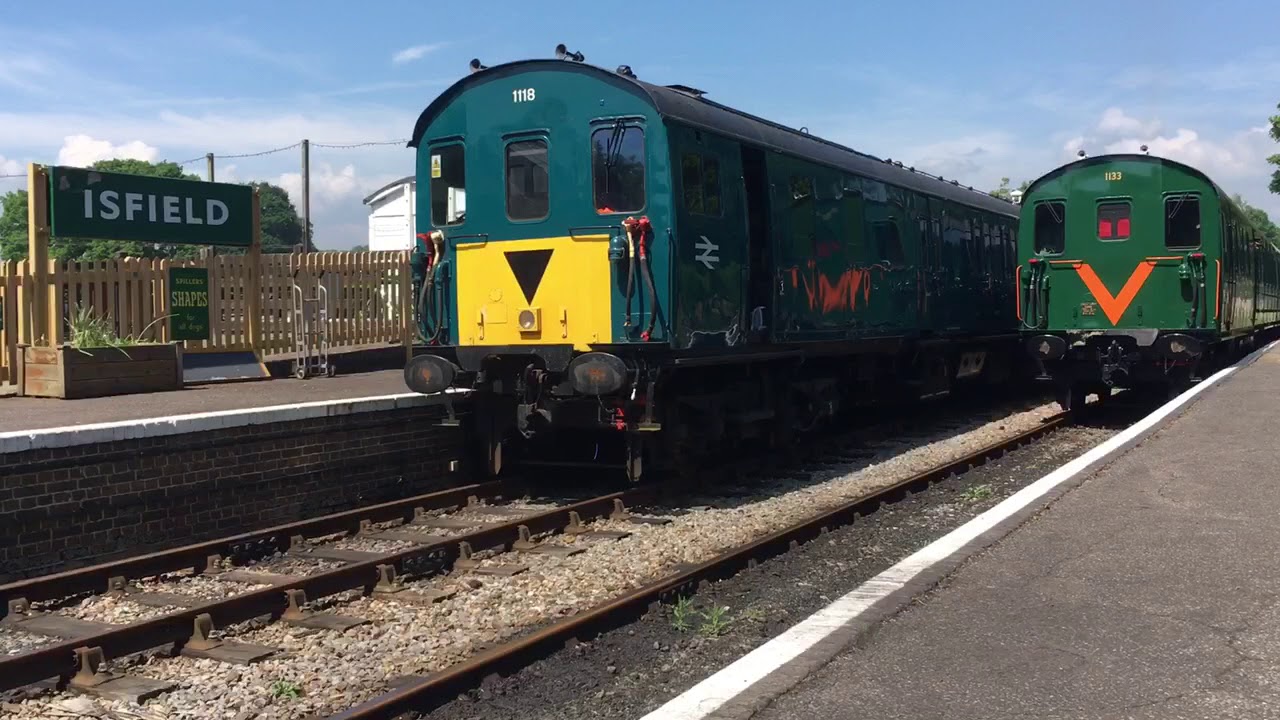 The Lavender Line May DMU Thumper Unit 1133 - YouTube