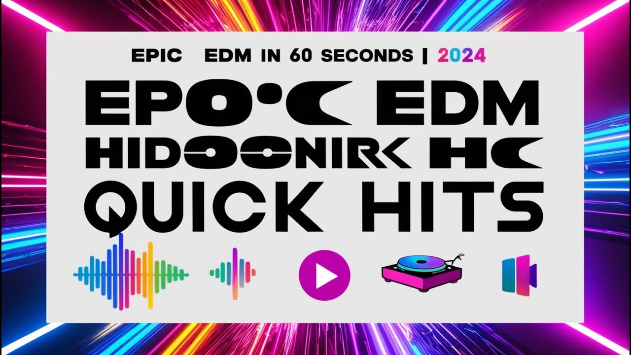 Short EDM Beats | High-Energy Dance Music in 60 Seconds - YouTube