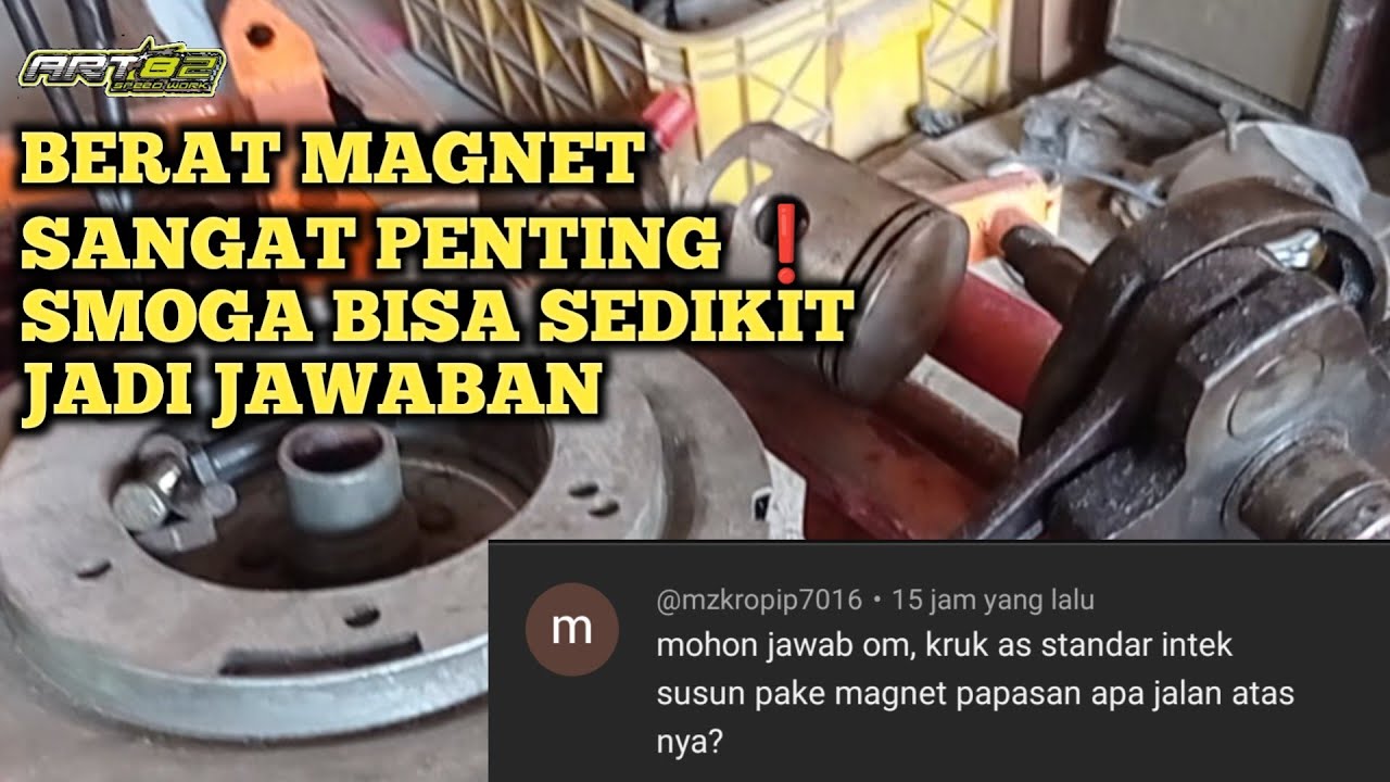 BERAT MAGNET SANGAT MEMPENGARUHI TORSI VESPA KALIAN - YouTube