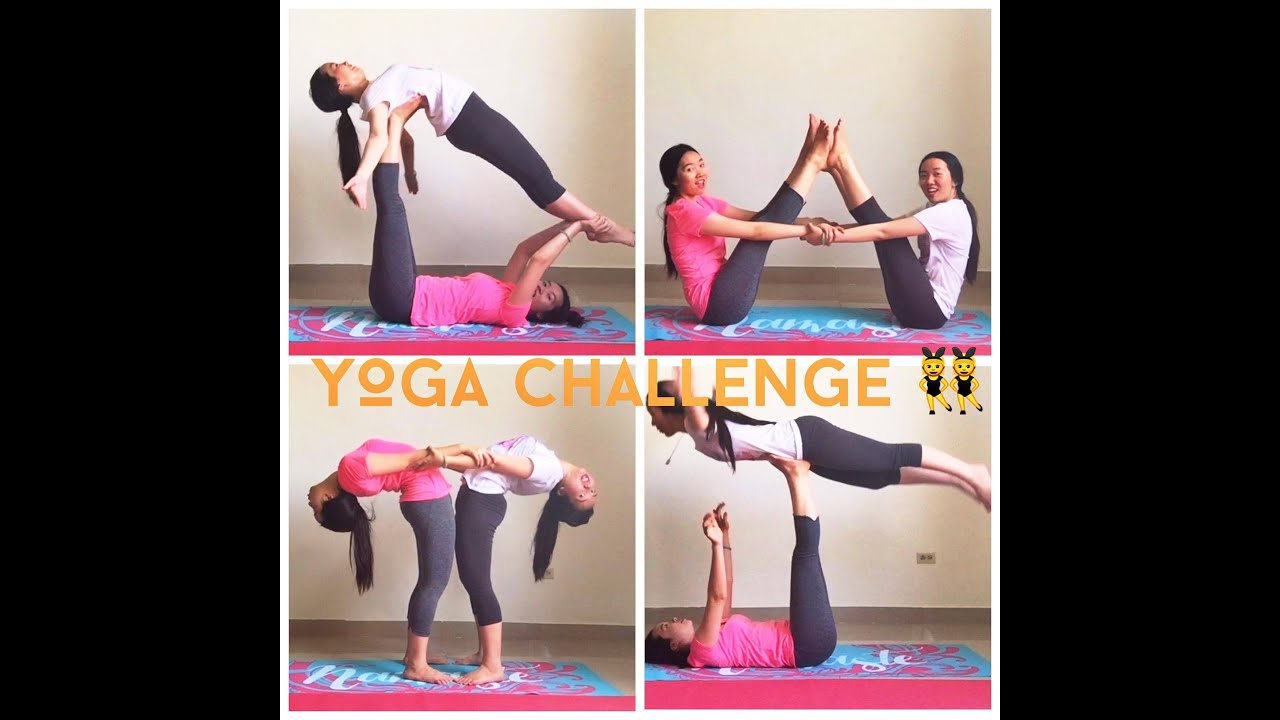 YOGA CHALLENGE // TWINS VERSION |STYLEDBY TWINS - YouTube
