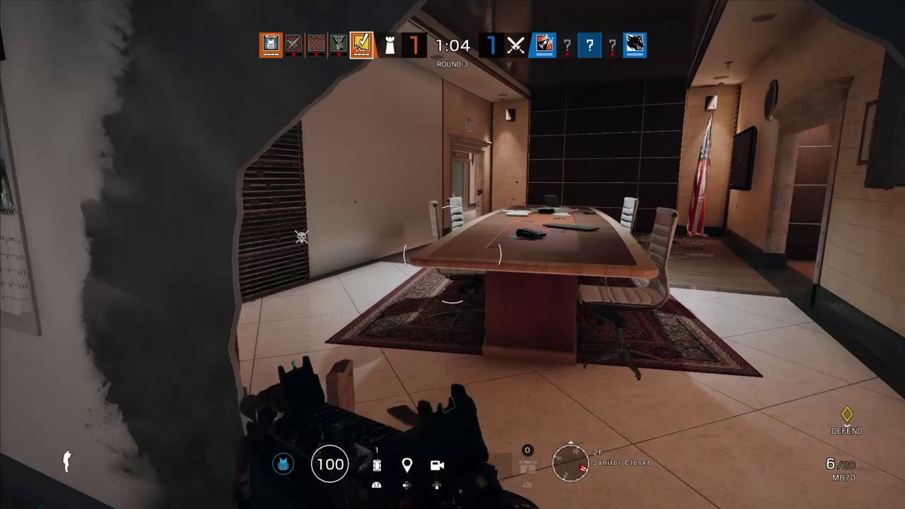 R6 Seige M870 beast - YouTube