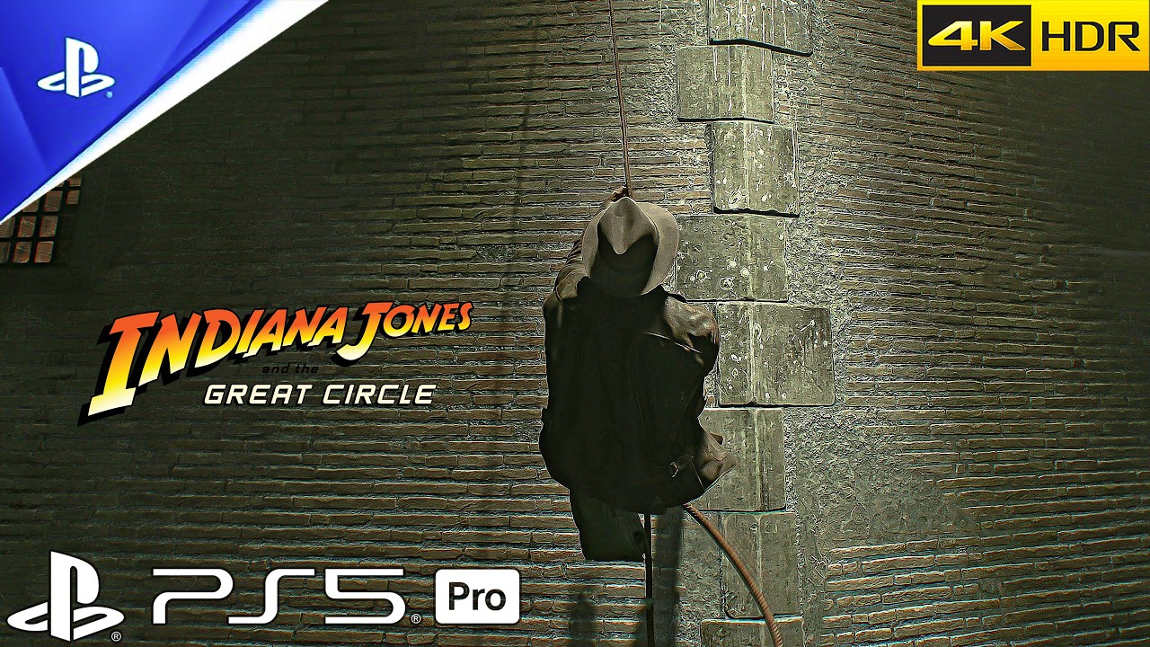 (PS5 PRO) Indiana Jones Looks Crazy Realistic on PS5 PRO | ULTRA ...