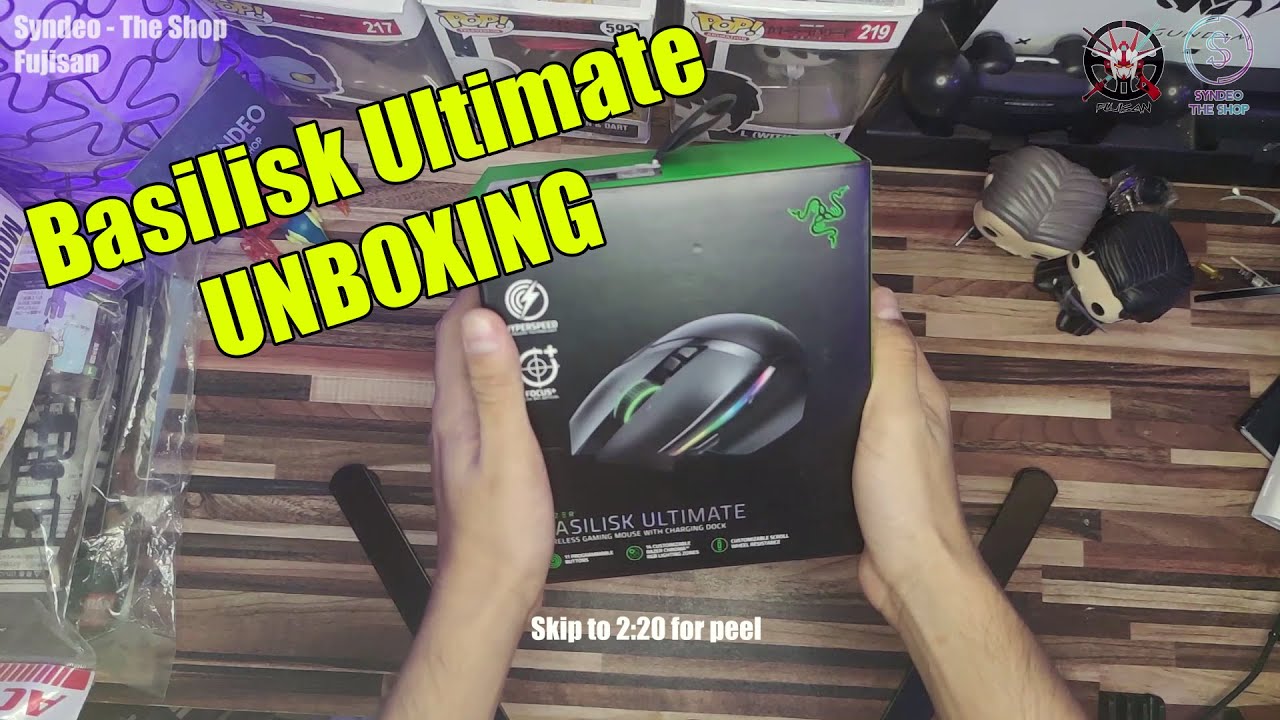Razer Basilisk Ultimate with Dock - Unboxing - YouTube