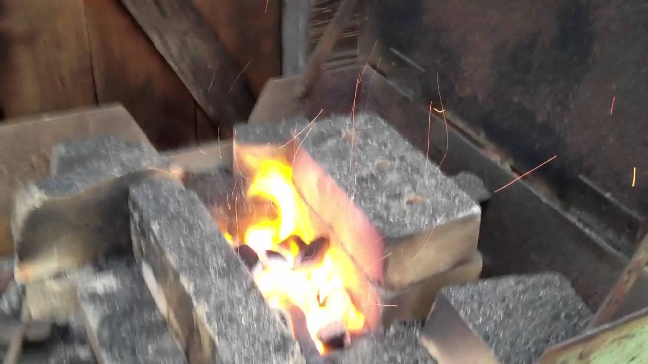Buffalo 571 forge blacksmith billows Calvary army military - YouTube