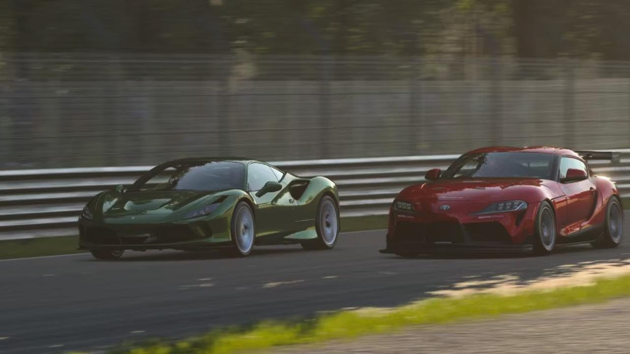 Underpowered car winning the corners - YouTube