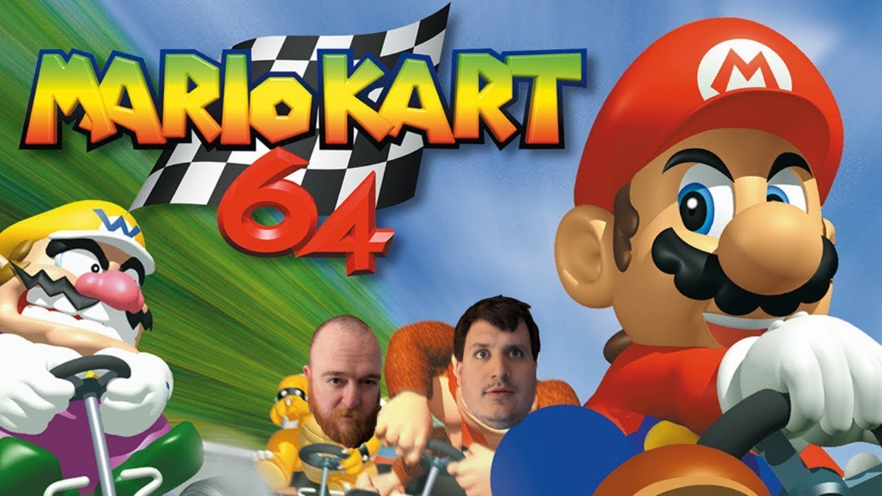 Driving Mario Style Old School | Mario Kart 64 | The Game Cast - YouTube
