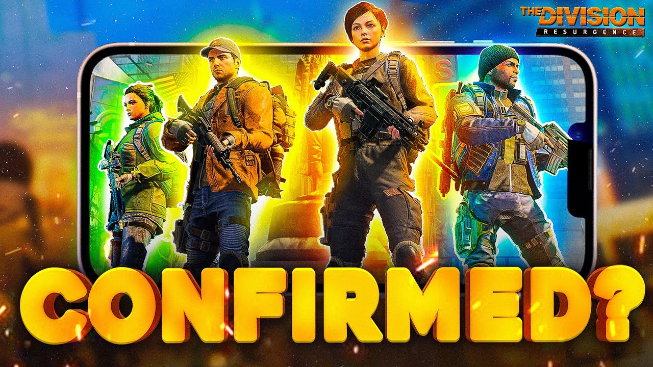 The Division Mobile RELEASE DATE? - YouTube