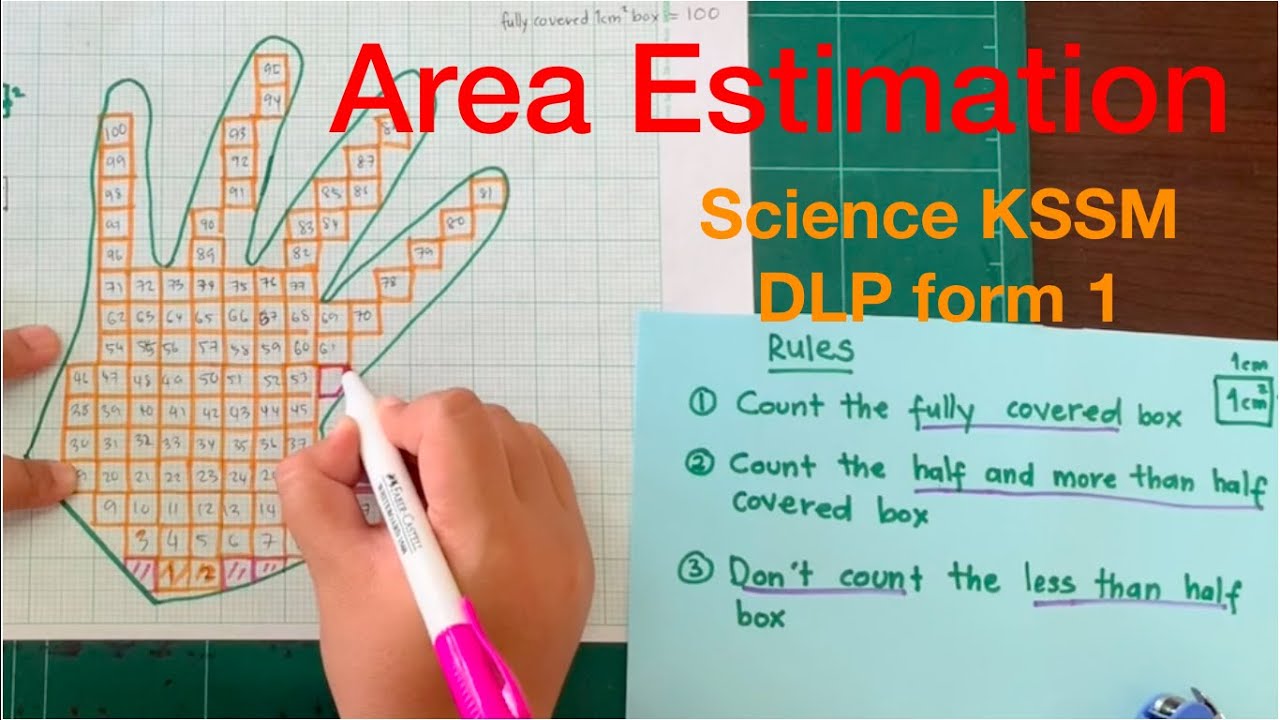 Area Estimation By Using Grid Paper Science KSSM Form 1 DLP YouTube Area Estimation By Using Grid Paper Science KSSM Form 1 DLP YouTube