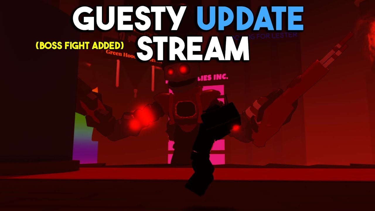 Roblox GUESTY BOSS FIGHT UPDATE! | TheSoulPurpetrator - YouTube