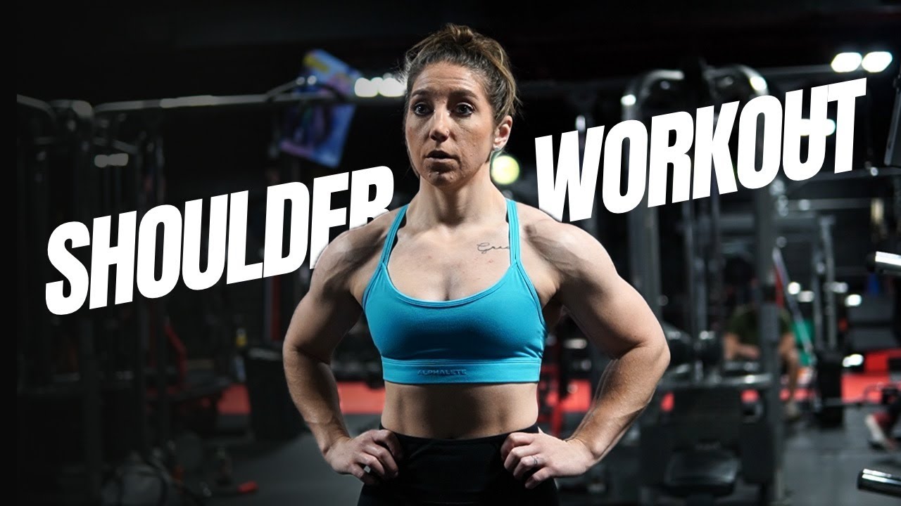 High Volume Shoulder Workout Training Vlog Youtube