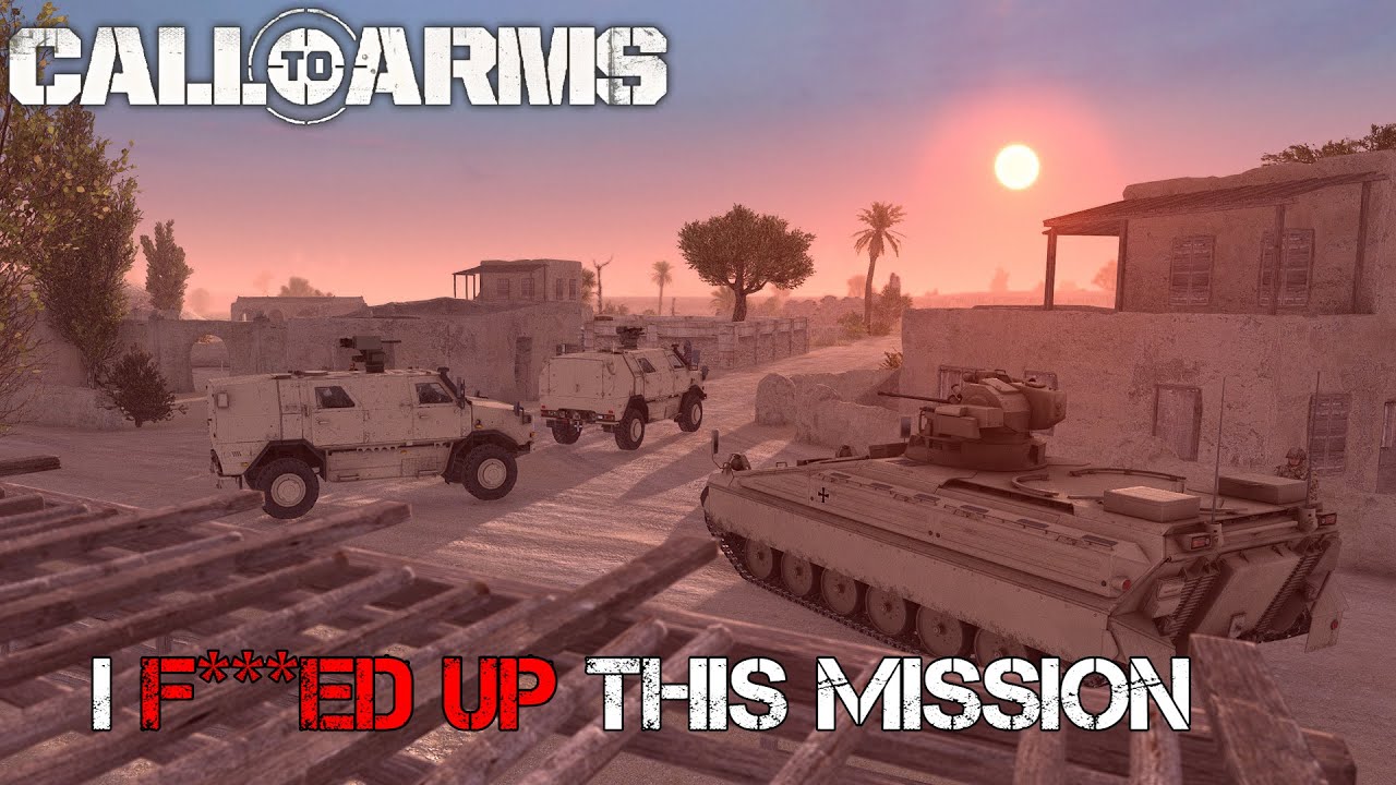 Call To Arms Gameplay - NEW GERMAN CAMPAIGN - THE MISSION THAT I F***ED ...