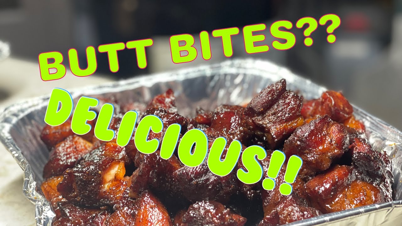 Sweet and Juicy Pork Butt Bites - YouTube