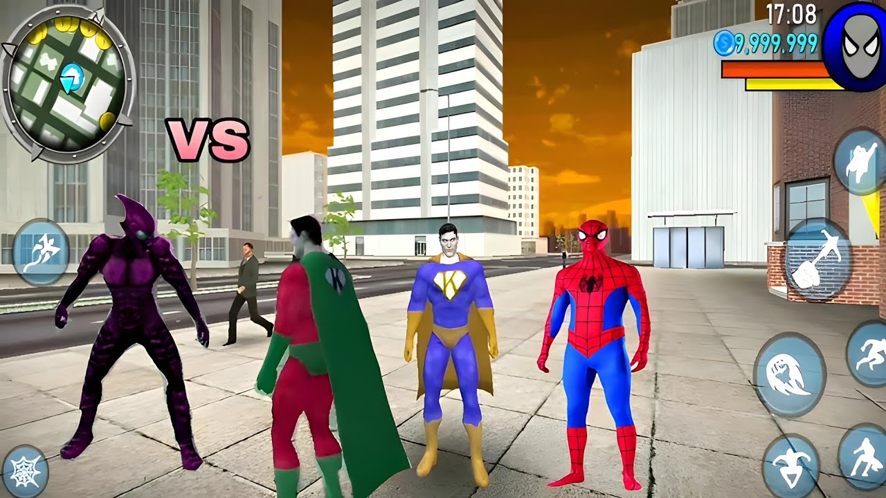 power spider 2 Game Spider-Man rope Crime Mafia Part#41 - New Games ...