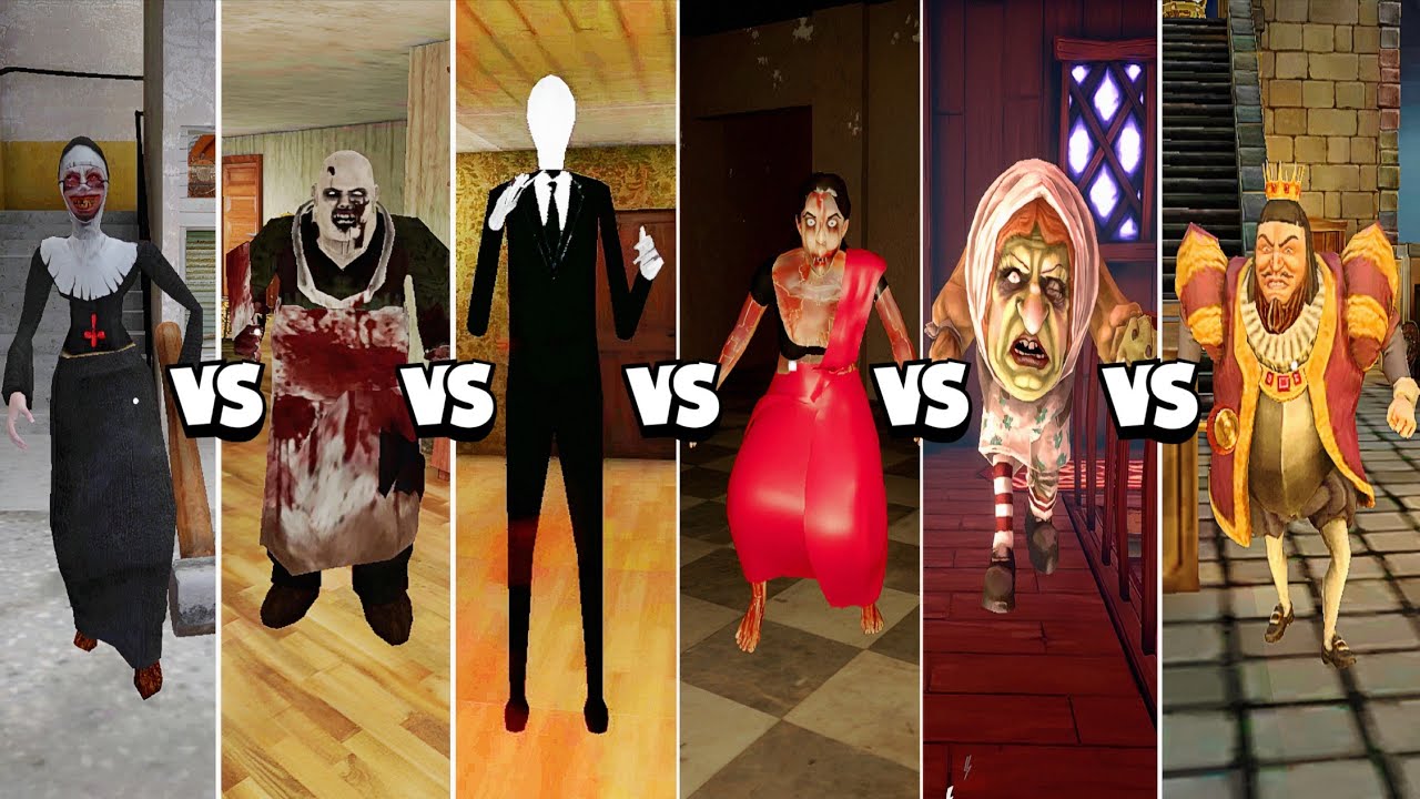 Evil Nun vs All Horror Characters Who is Powerful ? Part 3 - YouTube