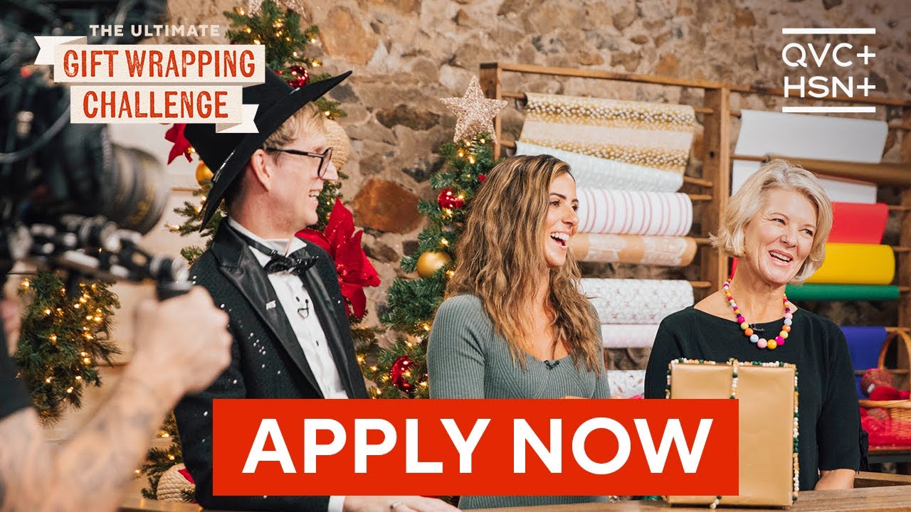 Are You The Next Ultimate Gift Wrapping Champion? 👑 🎁| APPLY NOW | QVC+ ...