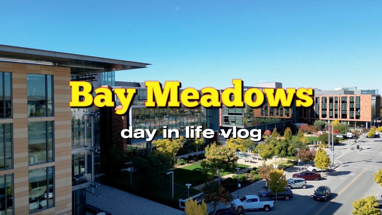 A Day In Life of Bay Meadows Neighborhood, Walk and Talk Vlog On a ...